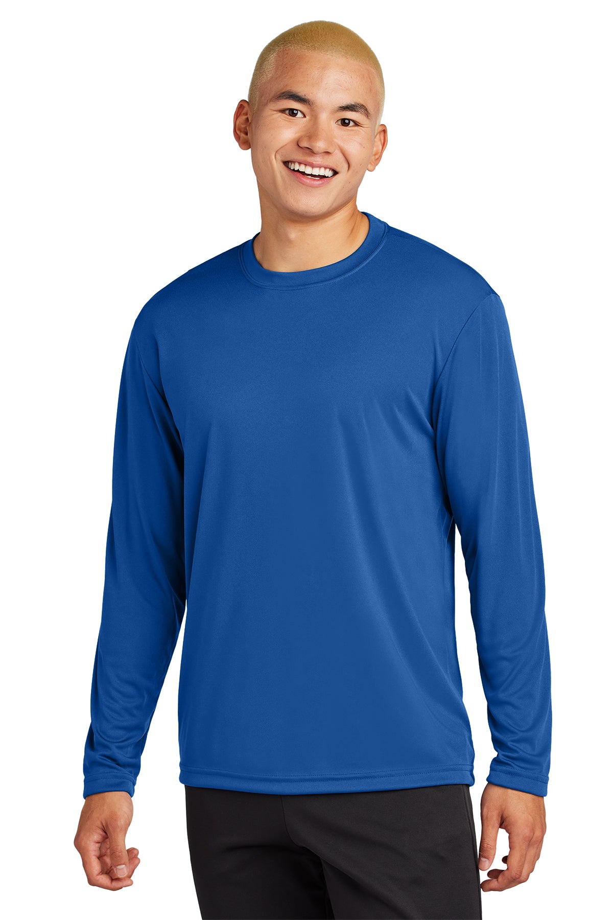 Sport-Tek® Long Sleeve PosiCharge® Competitor™ Tee (ST350LS-HERRS ...